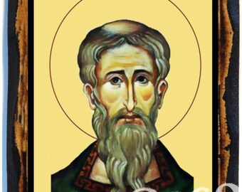 Saint Cuthbert Icon - Etsy UK