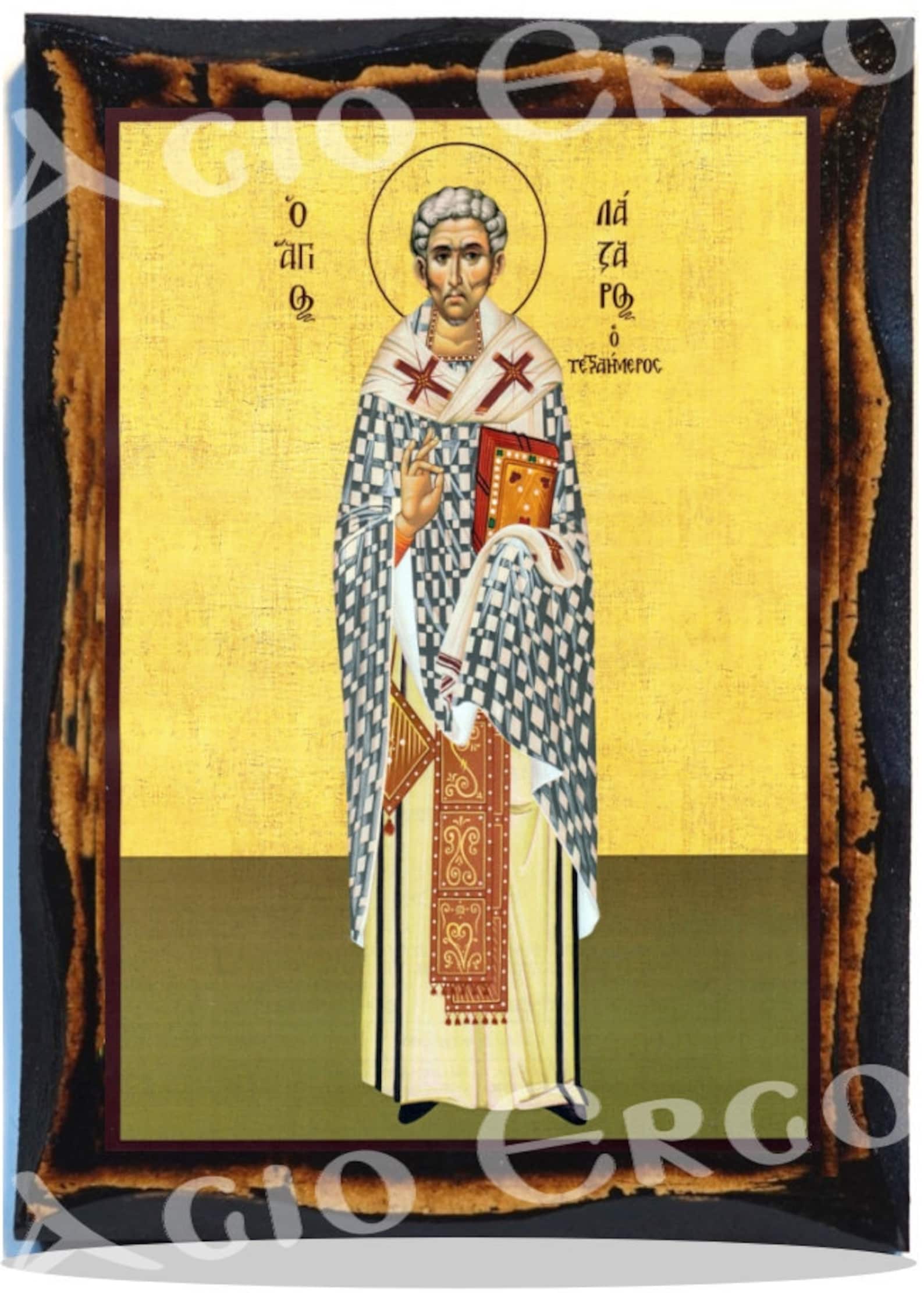 Saint Lazarus of Bethany Saint Lazarus or Lazarus of the - Etsy