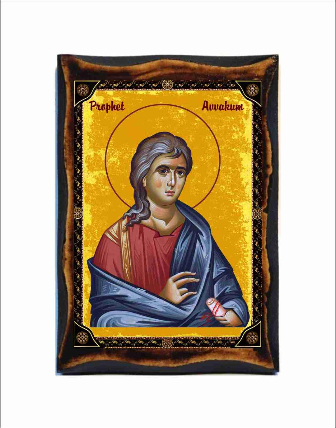 The Holy Prophet Avvakum Profeta Habacuc Habakkuk Saint Prophet ...