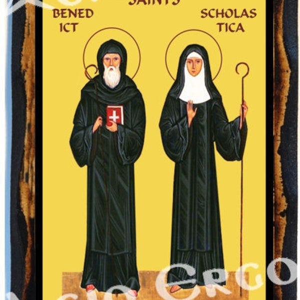 St Scholastica - Etsy