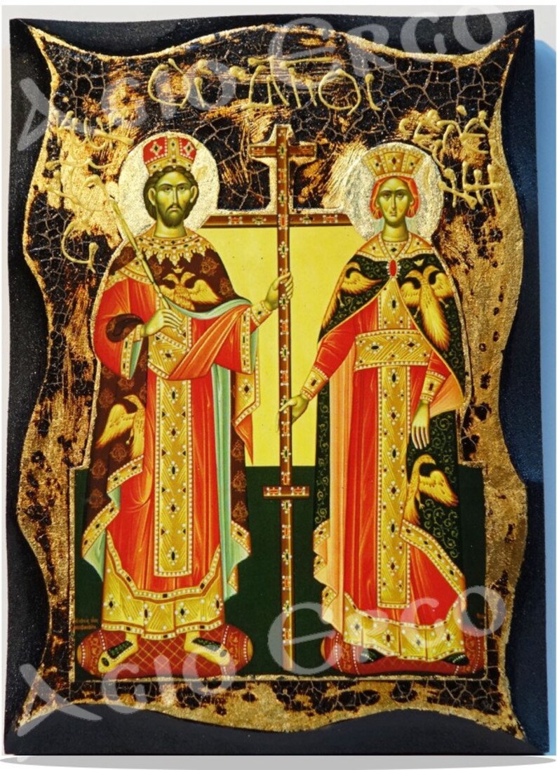 Saint Constantine the Great and Saint Helena empress | Etsy