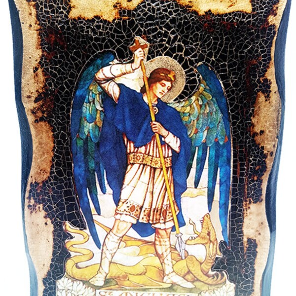 Archangel Michael Icon - Etsy