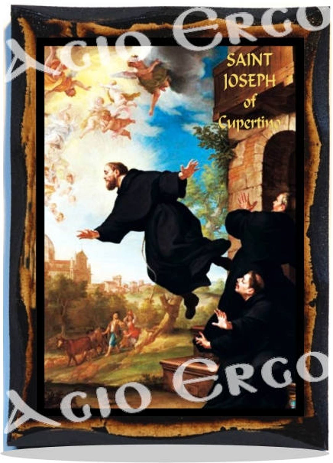 Saint Joseph of Cupertino Confessor-st. Joseph of Cupertino is Lifted ...