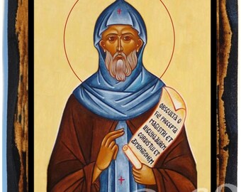 St Benedict Icon - Etsy UK