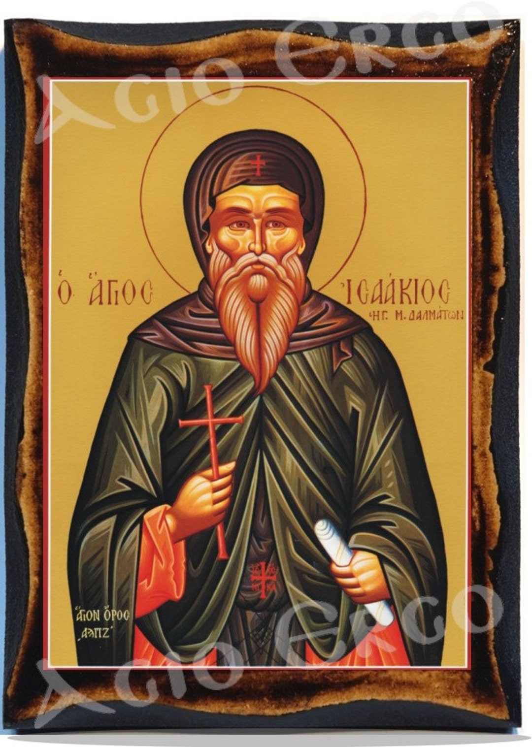 Saint Isaac the Confessor Isaac the Dalmatian Greek Orthodox Russian ...