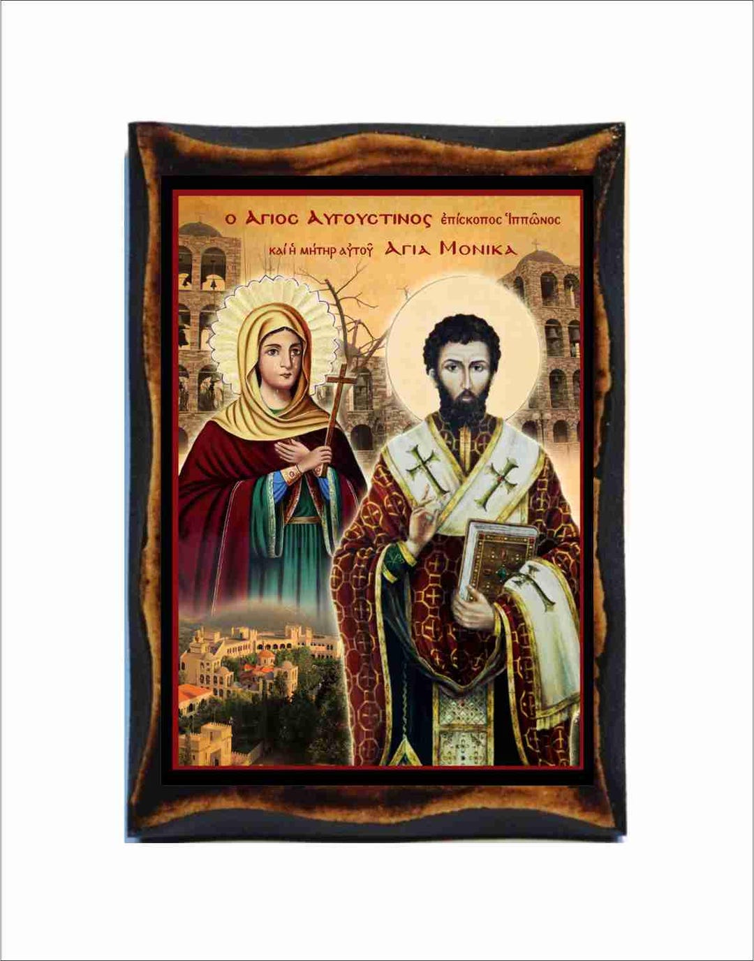 Augustine and Monica - Saint Augustine and Saint Monica - Saint Monica ...