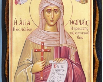 Saint Veronica Greek Orthodox Russian Mount Athos Byzantine - Etsy