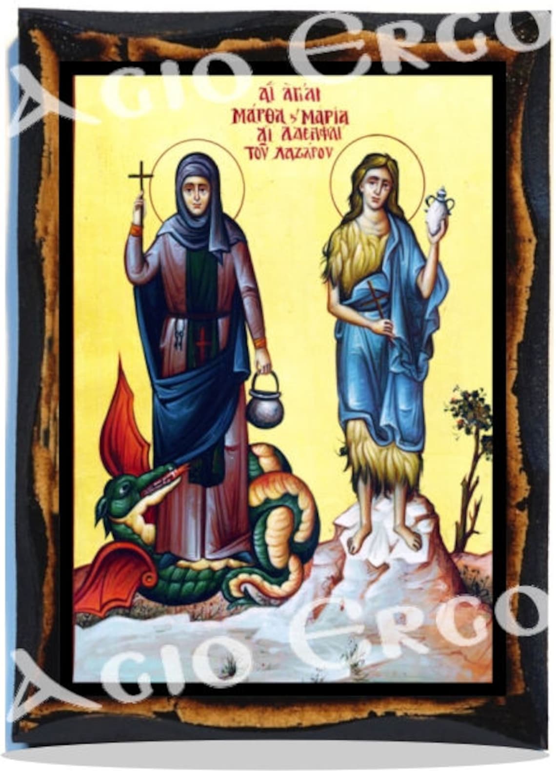 Heilige Maria und Martha Schwestern von Lazarus Heilige | Etsy