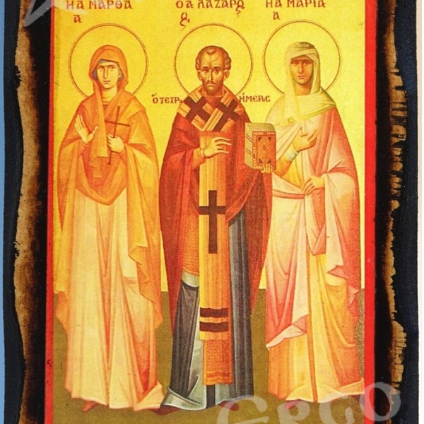 Mary the Sister of Lazarus Icon - Etsy