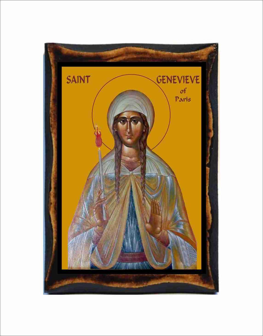 Saint Genevieve Patron of Paris - Genoveffa Di Parigi - Santa Genoveffa ...
