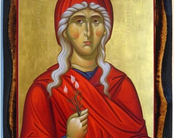 Saint Veronica Greek Orthodox Russian Mount Athos Byzantine | Etsy