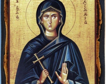 Byzantine Saint Icon - Etsy