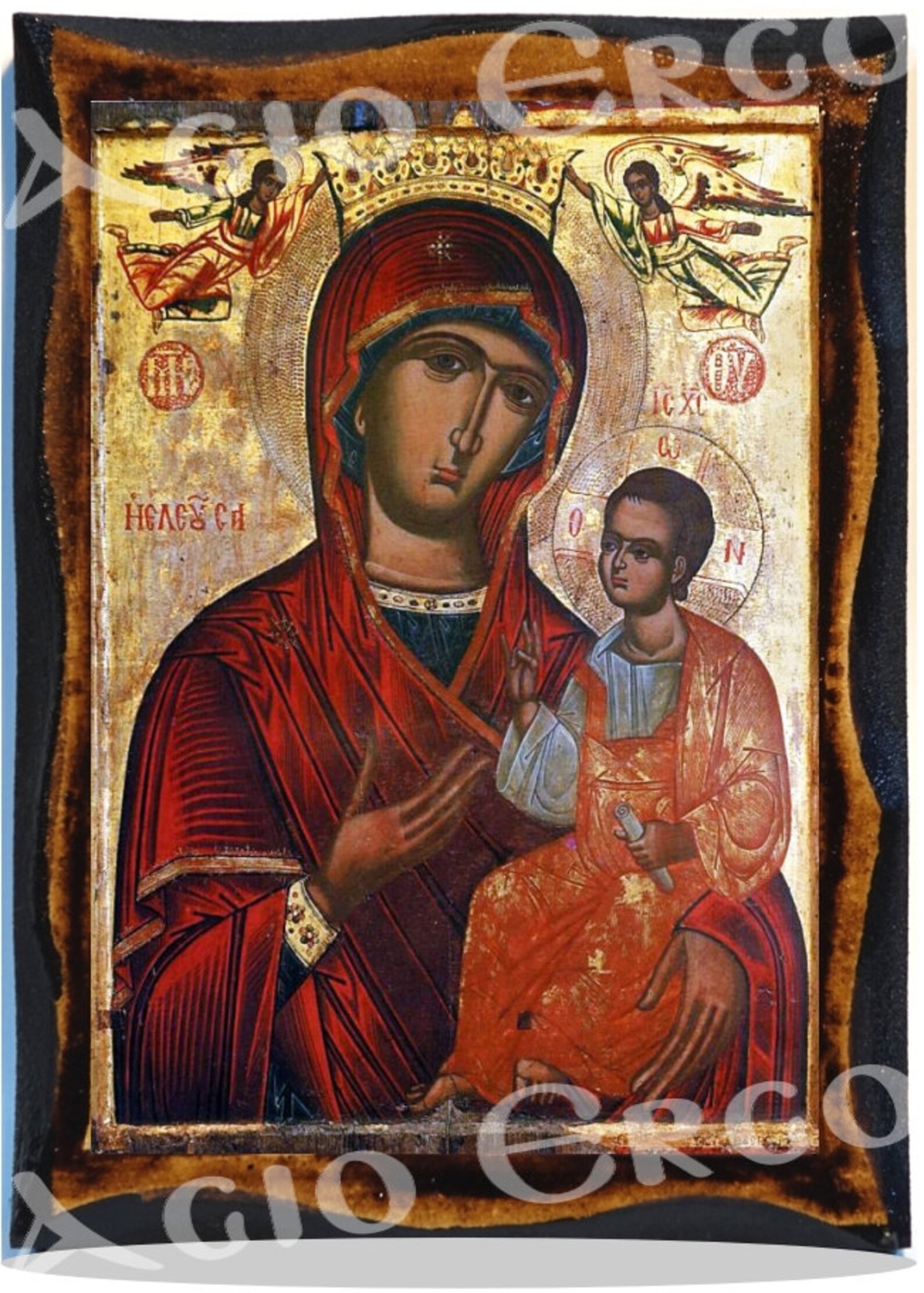 Heilige Jungfrau Maria Eleousa griechisch-orthodoxe russische | Etsy