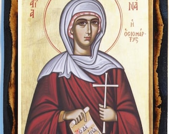 Saint Athena Icon - Etsy