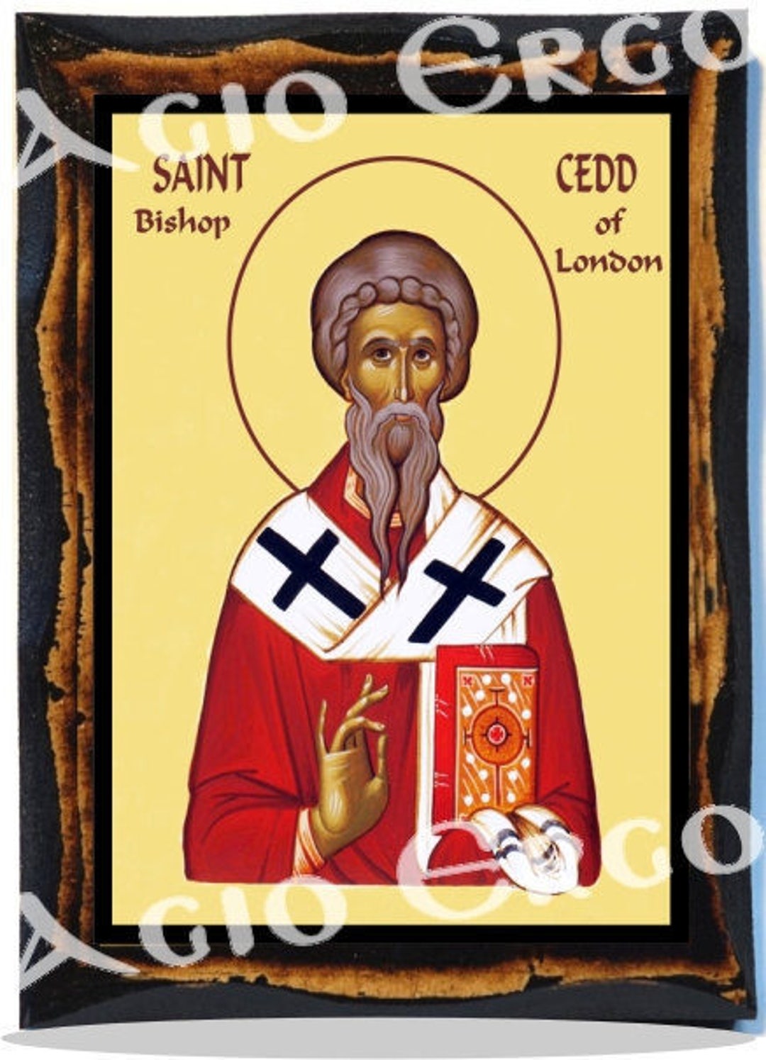 Saint Cedd of Scotland Anglicanism Catholic Orthodox - Etsy