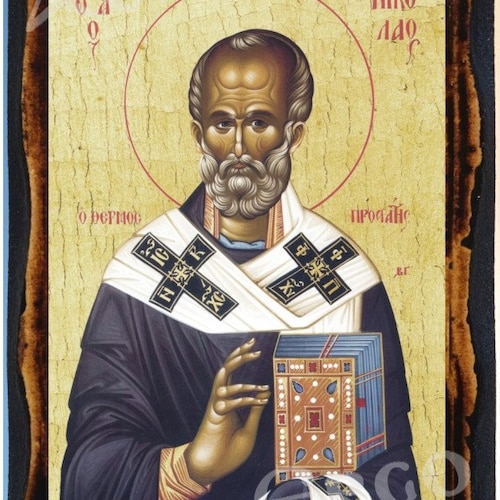 Saint Paisios of Mount Athos Monastic Icon on Solid Wood - Etsy