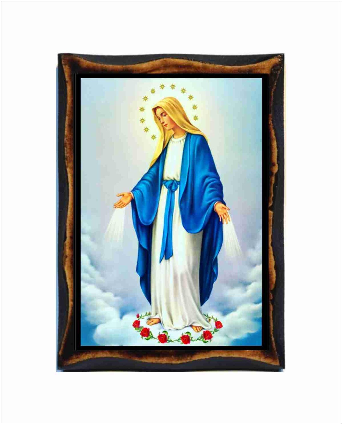 Our Lady of the Immaculate Conception Icon - Catholic Holy Card on ...