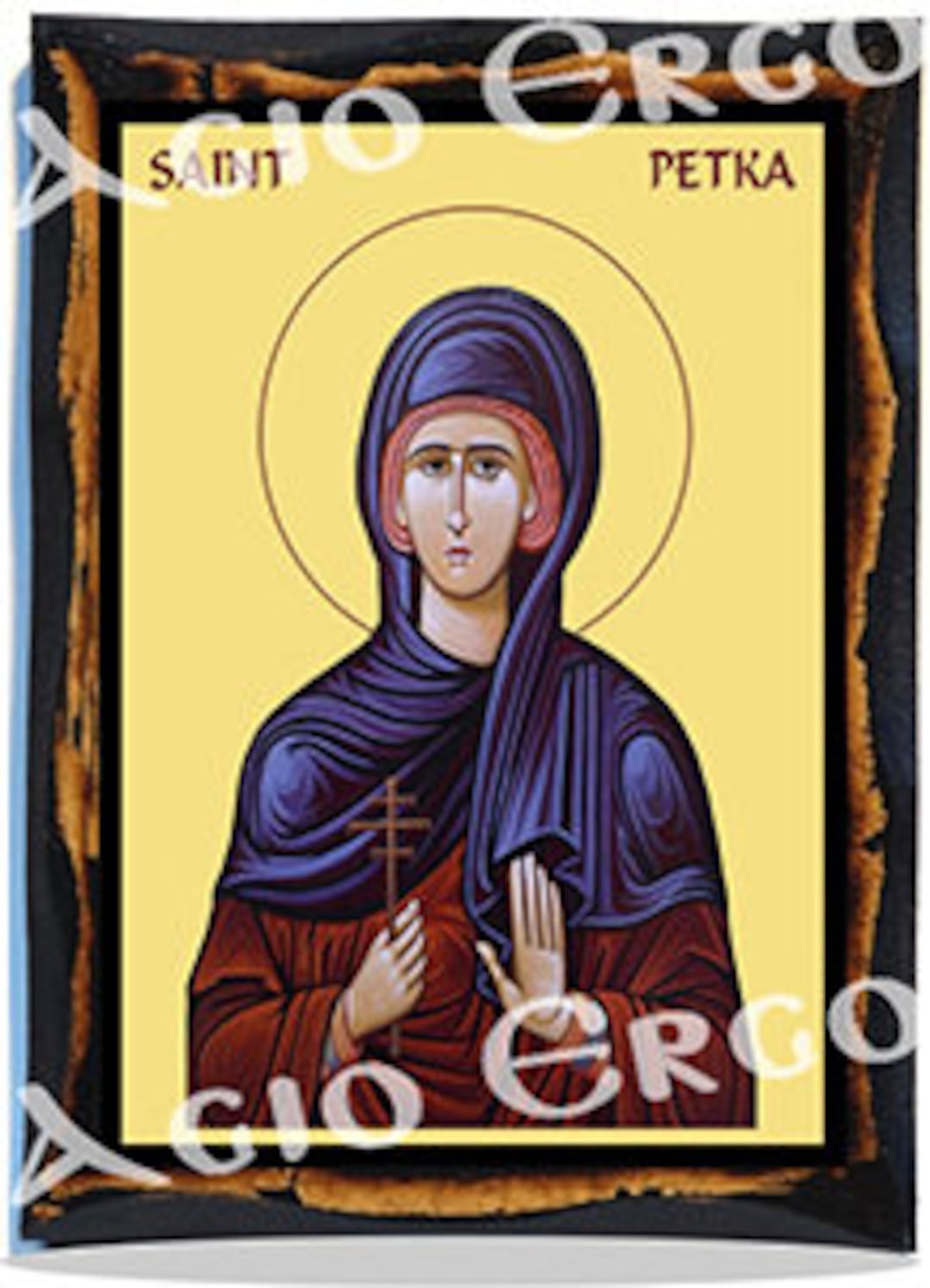 Saint Petka Saint Paraskeva of the Balkans Orthodox Russian Christian ...