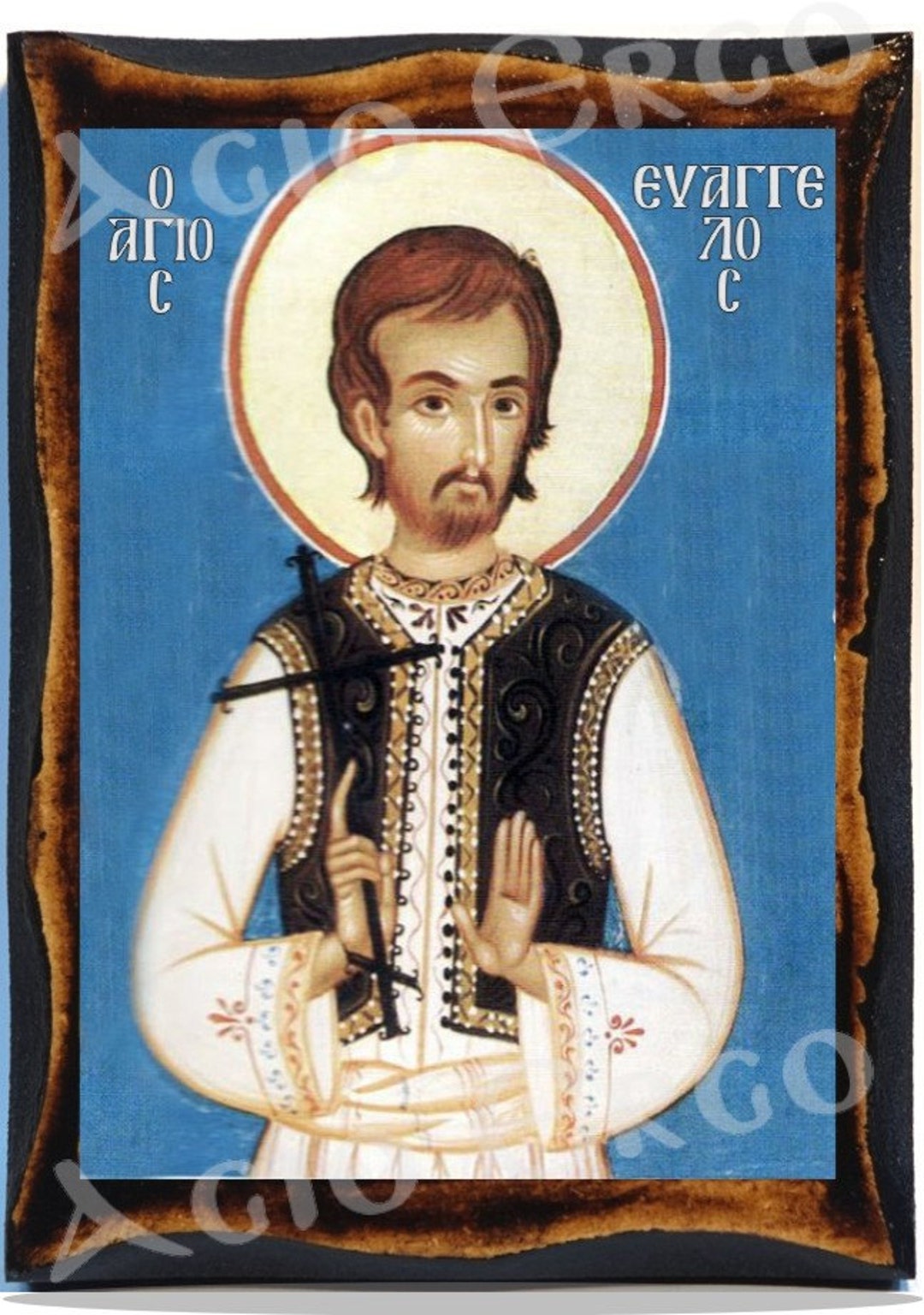 Saint Evangelos Greek Monastery Orthodox Russian Mount Athos Byzantine ...