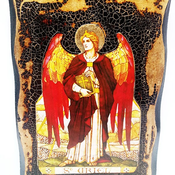 Archangel Uriel Icon - Etsy