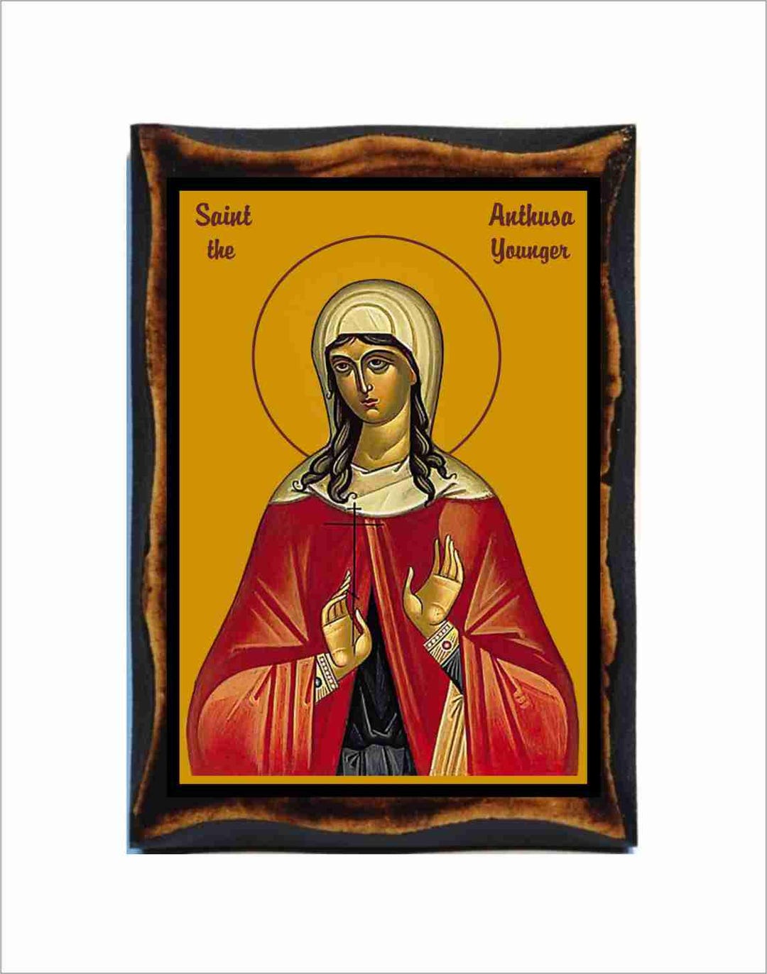 Anthusa of Constantinople - Anthousa the Younger - Santa Antusa ...