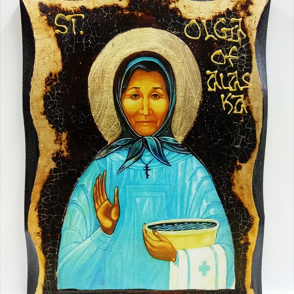 Olga of Alaska Icon - Etsy