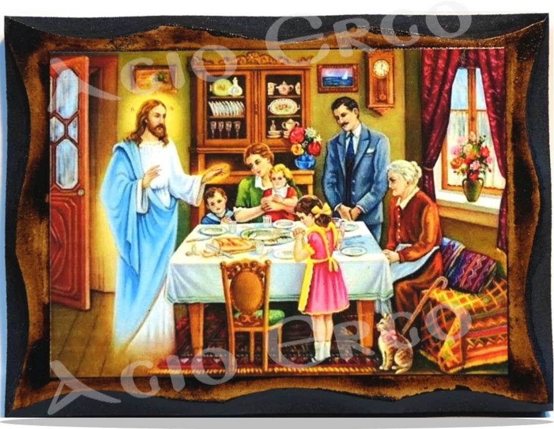 Jesus Christ Family Blessing - Etsy