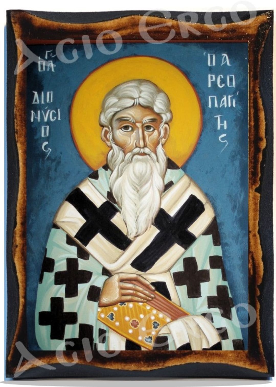 Saint Dionysius the Areopagite Greek Orthodox Russian Mount Athos ...