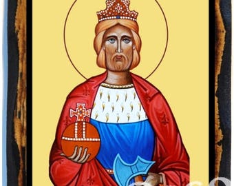 St Olaf of Norway Icon - Etsy