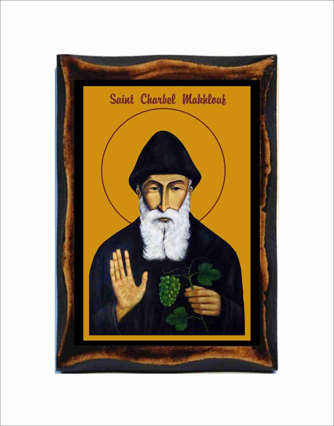 Saint Charbel Makhlouf - Saint Charbel - San Charbel Makhluf - Youssef ...