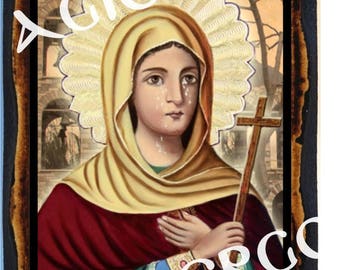 Saint Monica Icon - Etsy