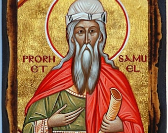 Prophet Samuel Icon Pr Samuel Icon Orthodox Icon Hand Painted - Etsy