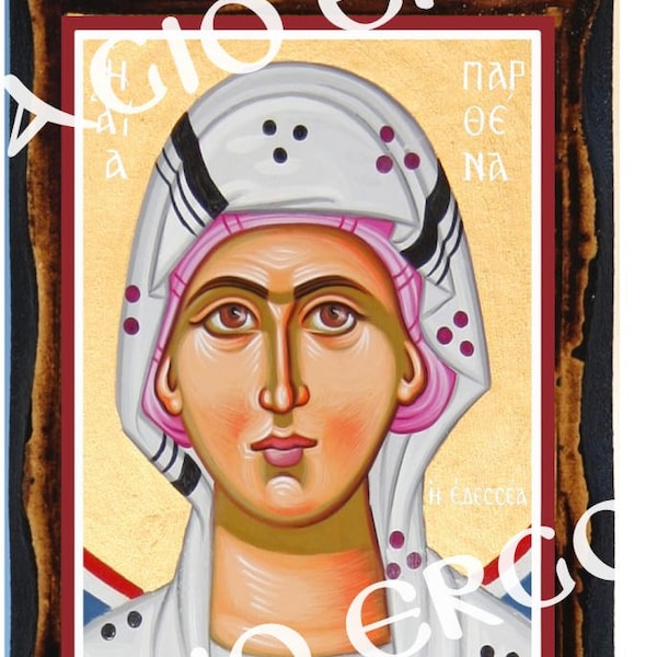 Saint Parthena Icon - Etsy