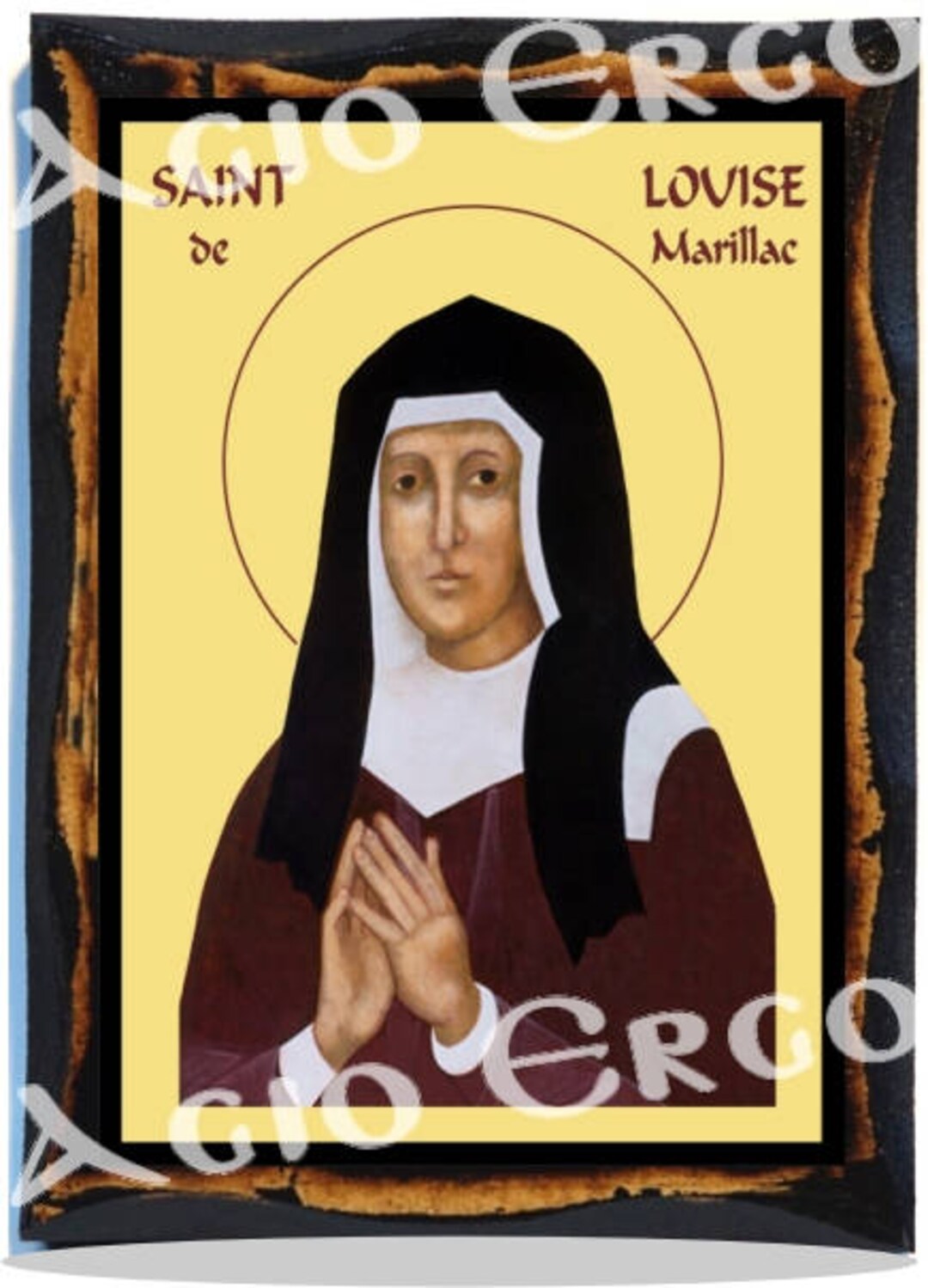Saint Louise De Marillac Saint Louise Le Gras Christian Roman Catholic ...