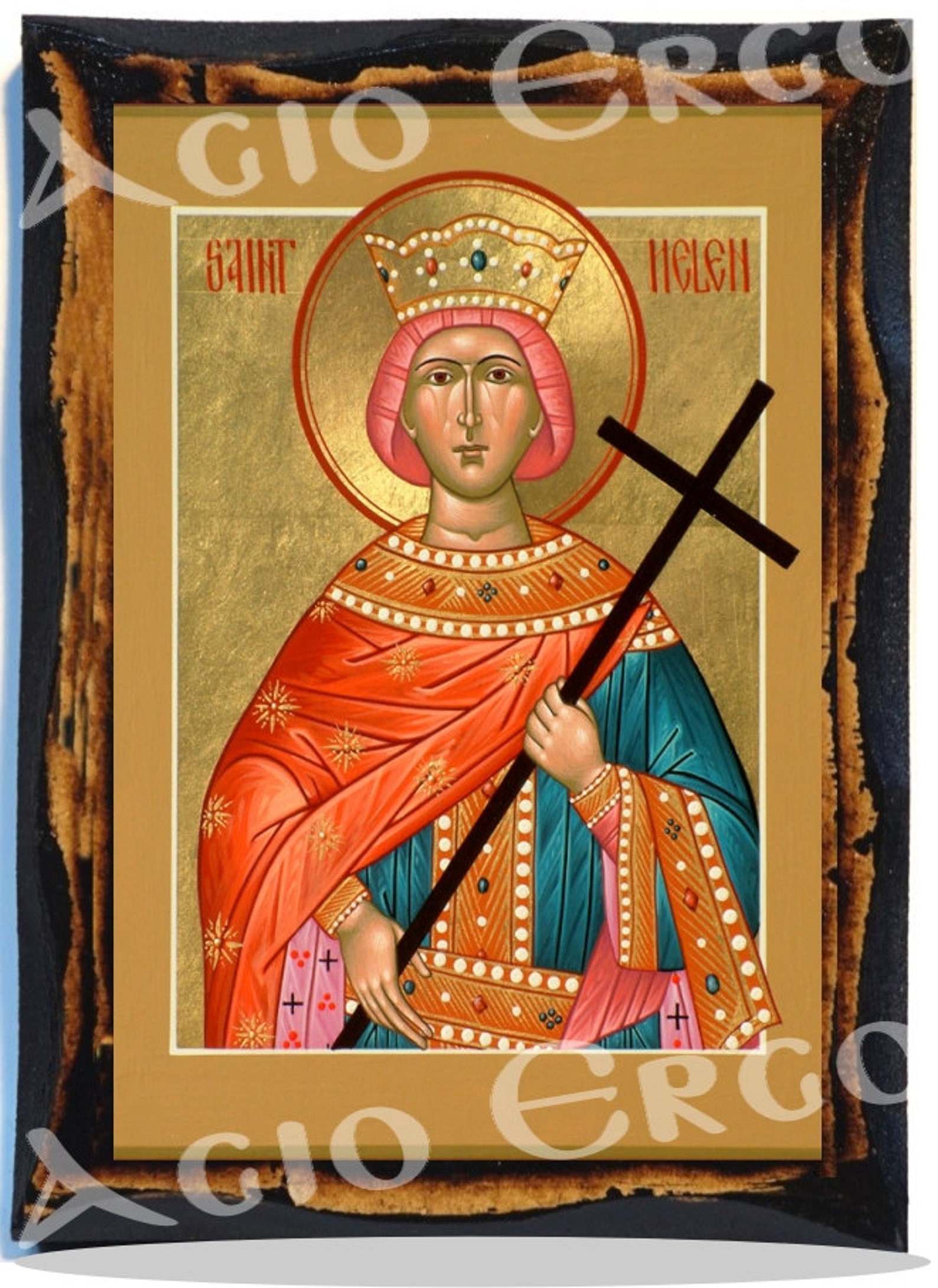 Saint Helena empress Mother of Constantine the Great Greek - Etsy