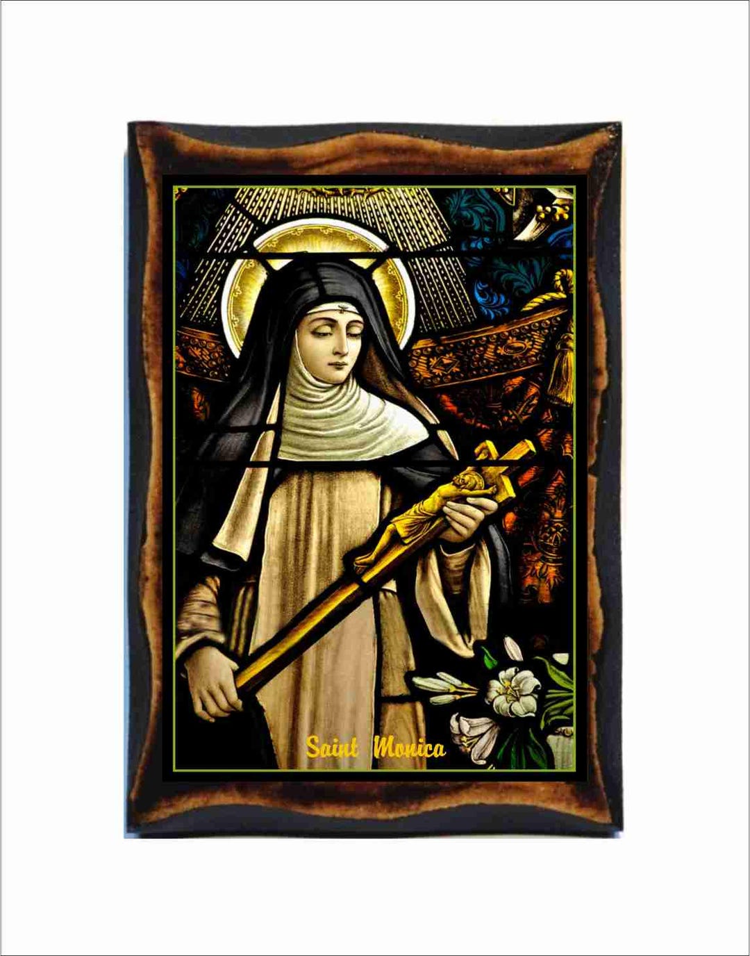 Saint Monica of Hippo - Santa Monica - Monica of Hippo - Sainte Monique ...