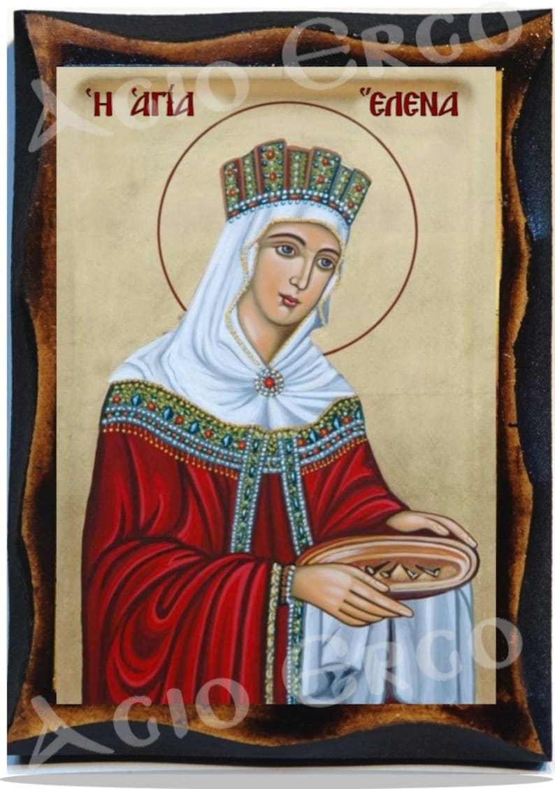 Saint Helena empress Mother of Constantine the Great Greek - Etsy