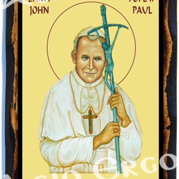 John Paul Ii Icon - Etsy