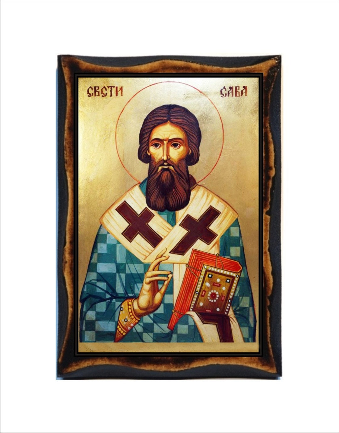 Saint Sava the Enlightener - Sava De Serbie - Sava Di Serbia - Sava De ...