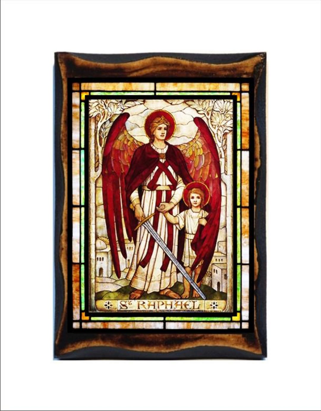 Archangel Raphael - Saint Raphael the Archangel -san Raffaele Arcangelo -raphaël -san Rafael ...