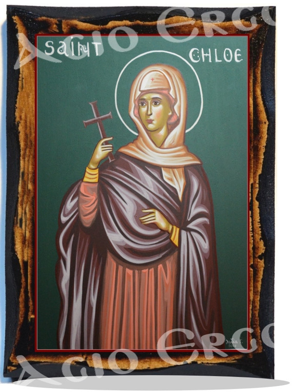 Saint Chloe of Corinth Greek Orthodox Russian Mount Athos | Etsy