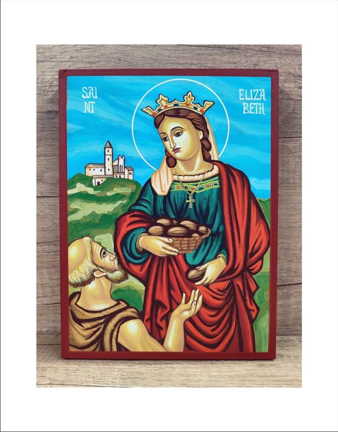 Saint Elizabeth of Hungary - Élisabeth De Hongrie - Isabel De Hungría ...