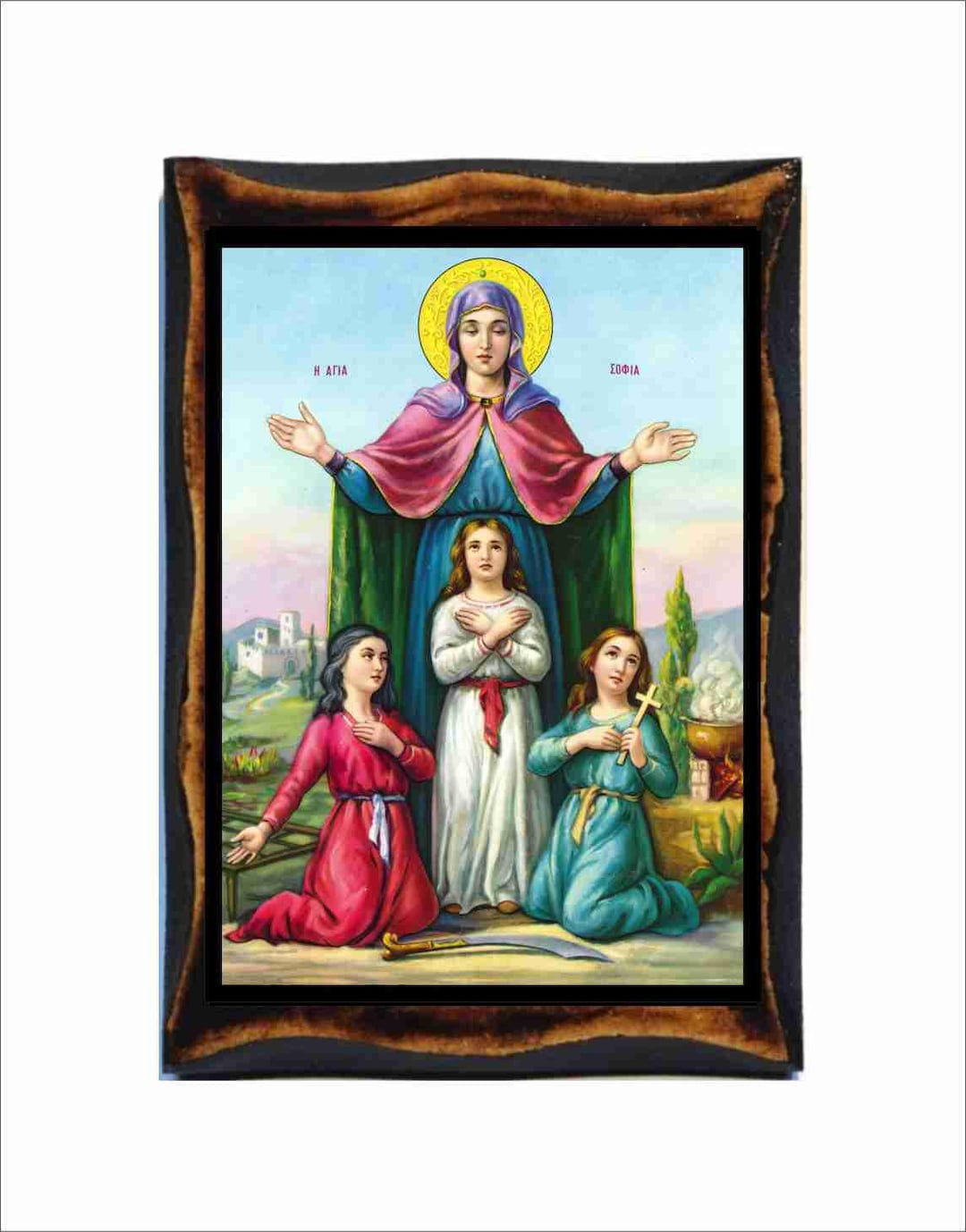 Saint Sophia and the Holy Martyrs Faith, Hope, and Love - Sophia of ...
