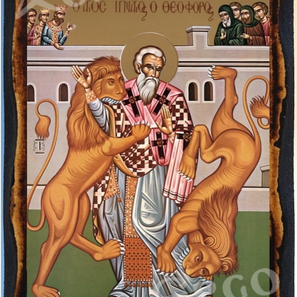 St Ignatius of Antioch Icon - Etsy