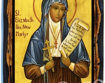 St Elizabeth the Wonderworker Icon - Etsy