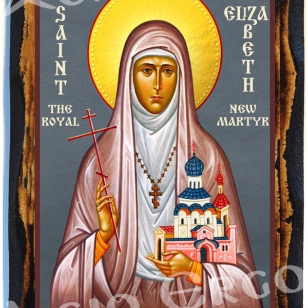 St Elizabeth New Martyr Icon - Etsy