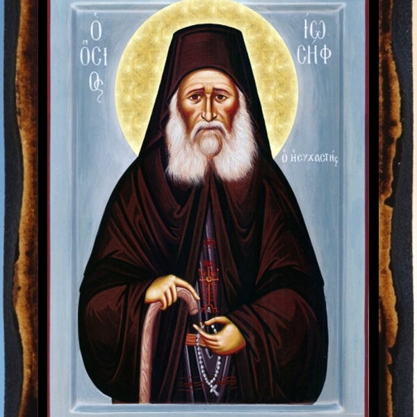Joseph the Hesychast Icon - Etsy