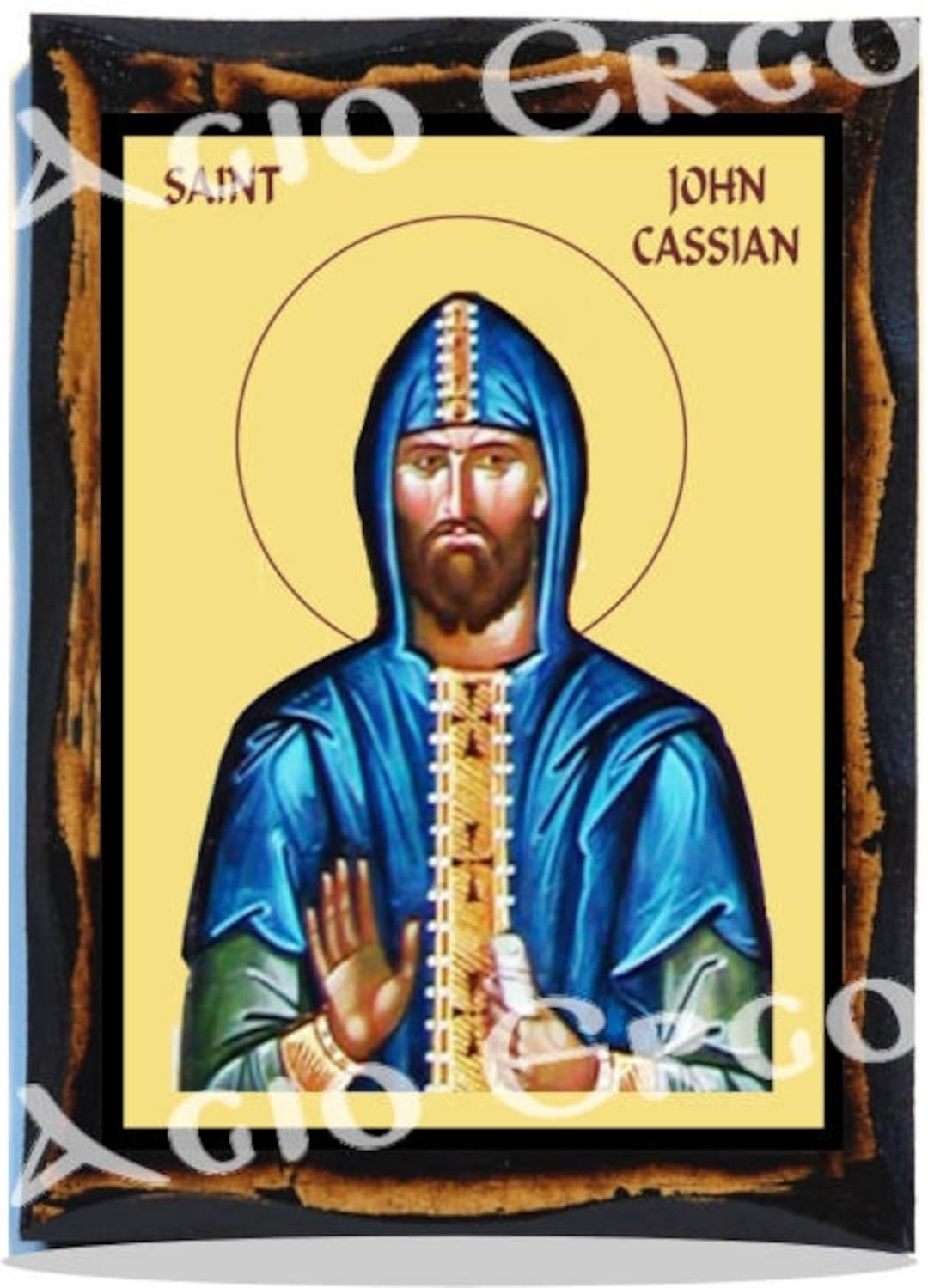 Saint John Cassian Saint John the Ascetic Saint John - Etsy