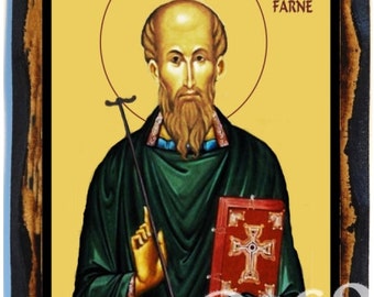 St Aidan Icon - Etsy Ireland