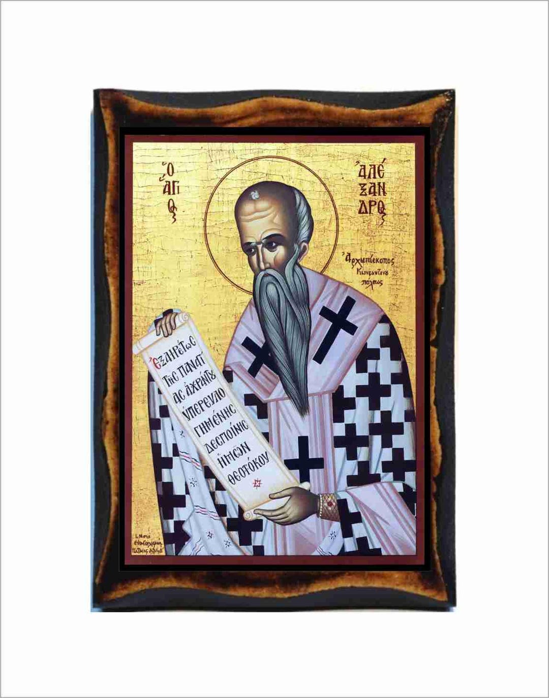 Alexander of Constantinople - Saint Alexandros - Alessandro Di ...